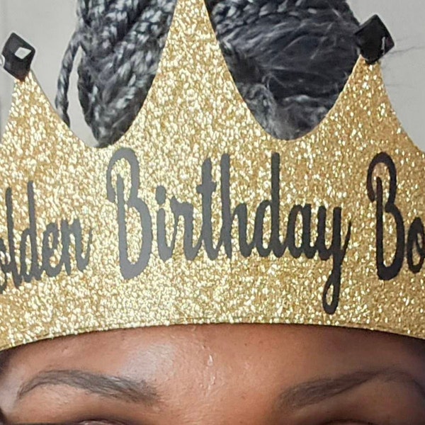 Birthday Crown, Personalized Crown, 30th Birthday Crown,women Birthday ...
