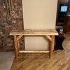 Rustic Live Edge Log TV Stand for Living Room With Media Center ...