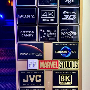 IMAX Enhanced DTSX Home Movie Theater Sign - Etsy
