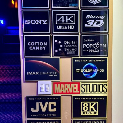 IMAX Enhanced DTSX Home Movie Theater Sign - Etsy