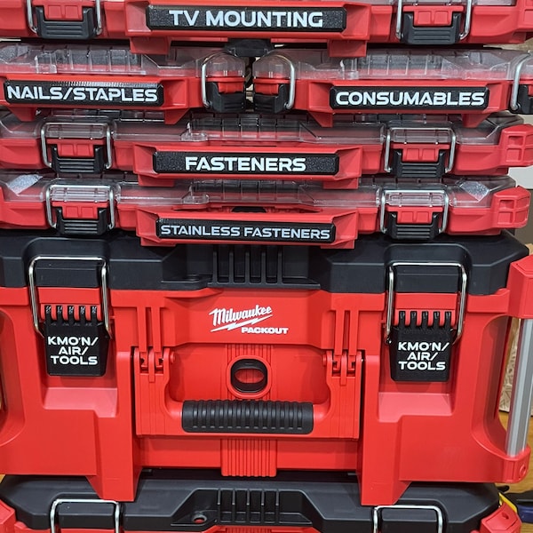 M12 Die Grinders Ultimate Organization Inserts Kit Milwaukee PACKOUT 2 ...