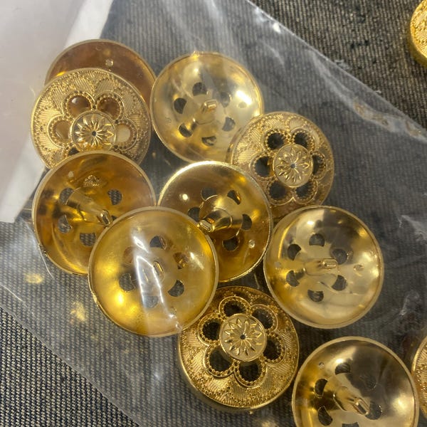 Vintage Rubber Buttons: Assorted Colors, Four Hole - Made in France ...