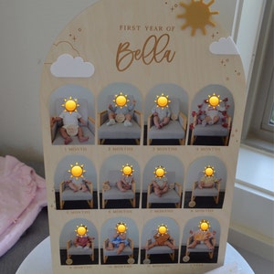 Birth Announcement Sign Baby Bird Personalized Custom Name - Etsy