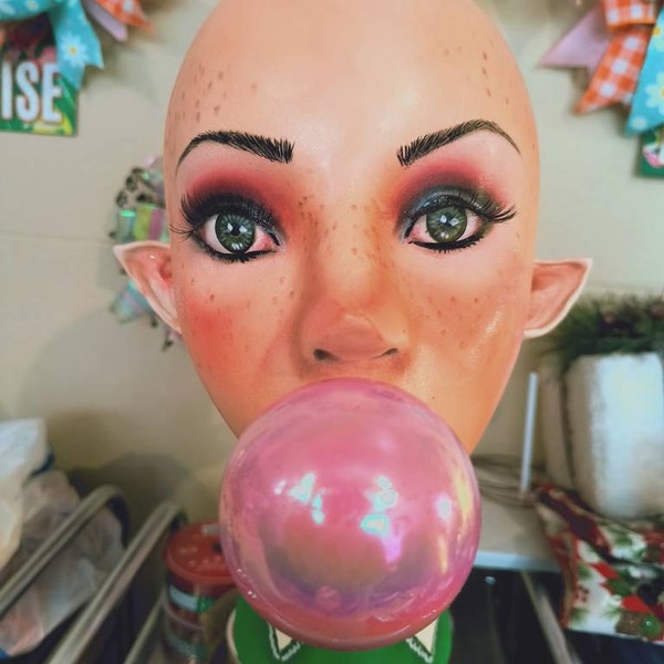 Cleo the Mummy Mannequin Head - Etsy