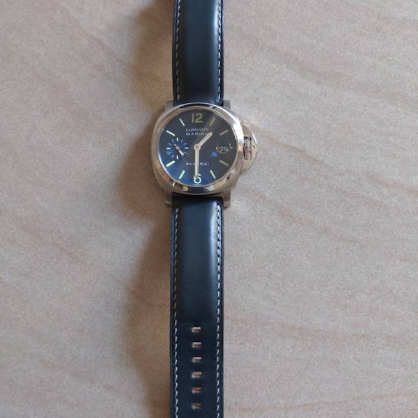 Horween Leather Watch Strap Band in Brown Chromexcel / 100% Handmade ...