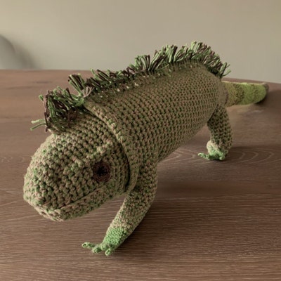 CROCHET LIZARD / IGUANA pattern - Etsy