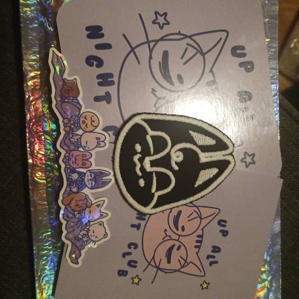 Dwaekki Holographic Stickers. Skzoo Star Holo Stickers for Laptop ...