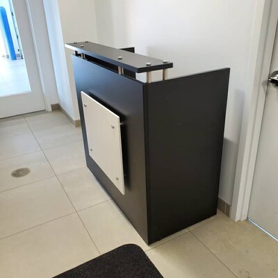 DFS Designs Reception Desk Shell Which Fits a 15 Monitor 60 W by 30 D ...