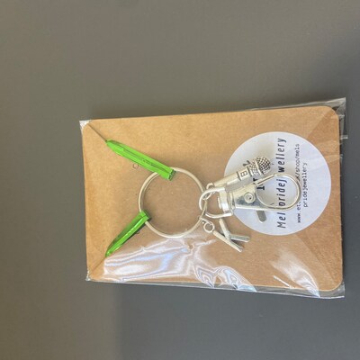 Microphone Keychain, Initial Keyring, Personalised Keyring, Music Gift ...