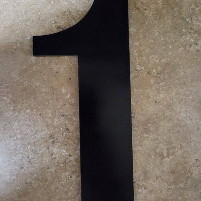 4 Inch Black House Numbers Traditional Address Numbers Apartment ...