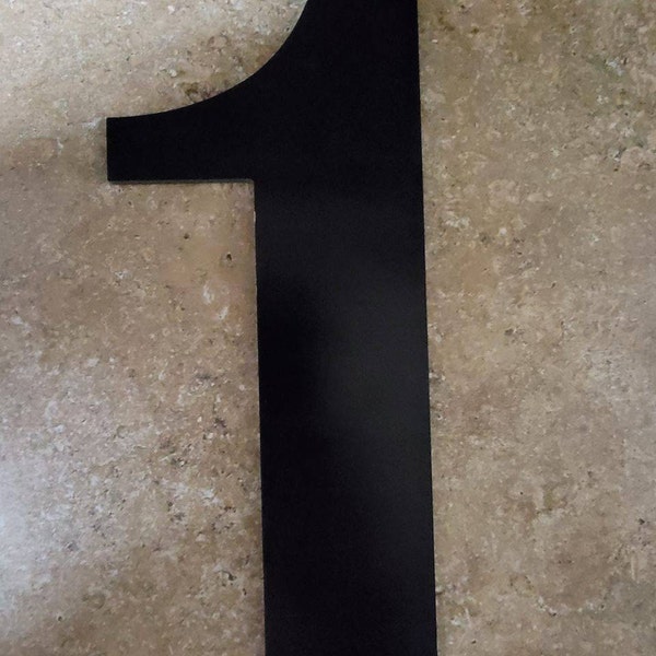 8 Inch Black House Numbers Traditional Address Apartment Complex ...
