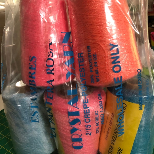 CRYSTAL [300grs] - 1 of 2 - La Pantera Rosa | Fine Mexican Crochet ...