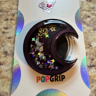 Acrylic Bat Popsocket™, Glitter Bat Popgrip™, Bat Phone Grip, Witchy ...