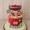 Cars Cake Topper, Custom Cake Topper, Personalized Cars Cake Topper ...