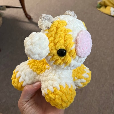 Crochet Cuddle Cow Plushie PATTERN - Etsy