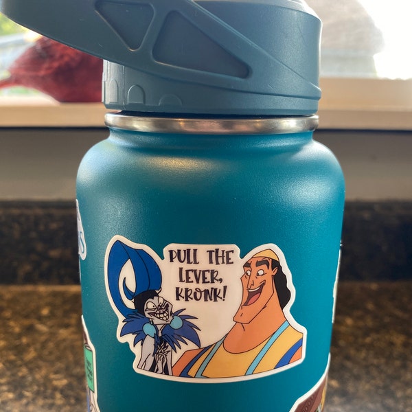 Pull the Lever, Kronk! Sticker - Yzma and Kronk, Emperor's New Groove ...