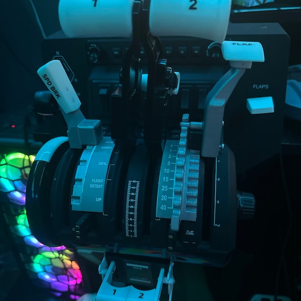 Boeing 737 Thrust Lever for Saitek Throttle Quadrant Home Cockpit ...