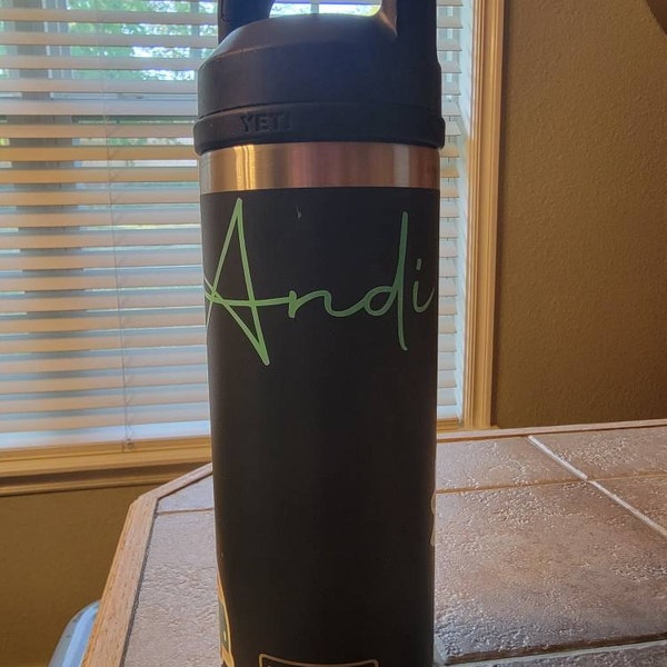 Monogram Car Decal, Monogram Vinyl Decal, Glitter Monogram Vinyl Decals ...