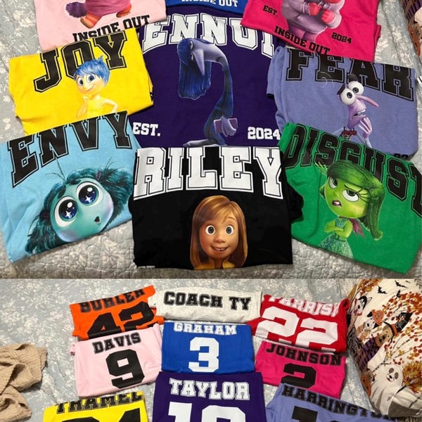 Inside Out 2 Movie Shirt, Core Memory Day Shirt, Inside Out Characters ...