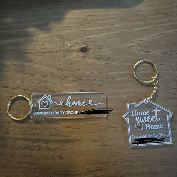 Bulk Realtor Brokerage Keychains, Realtor Key Handover, Closing Day ...