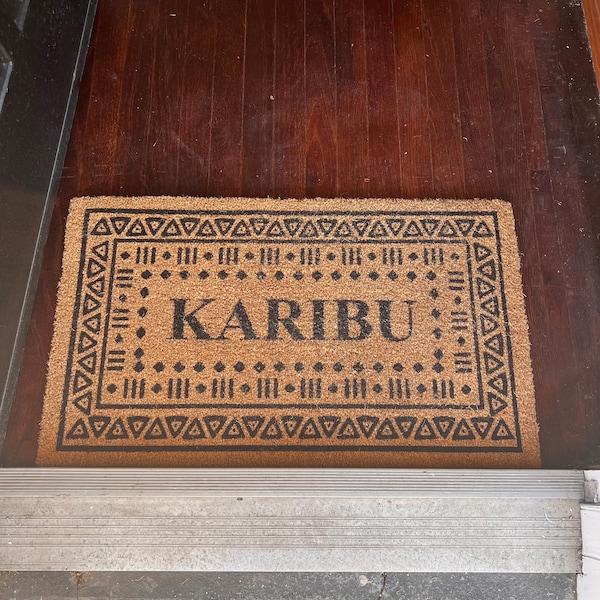 Boho Style Doormat | Boho Decor | Boho Home Decor | Home Decor ...