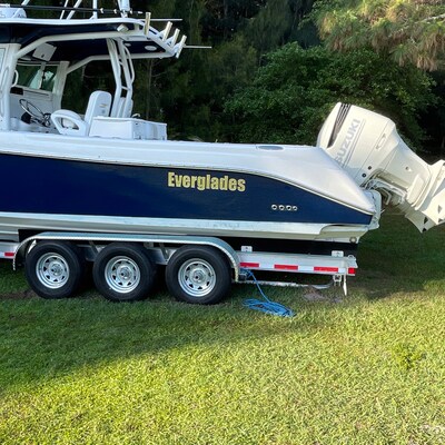 Everglades Boat Emblem Domed Decals Stickers set of Two - Etsy