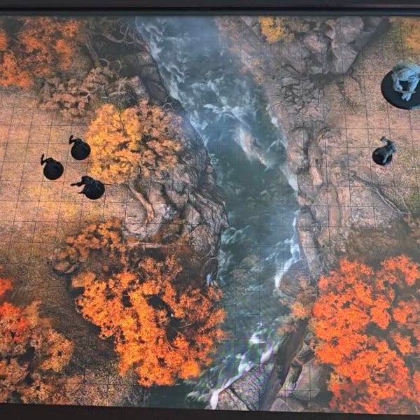 43" Digital Map Case Display for Tabletop Gaming D&D, Dnd, Role Playing ...