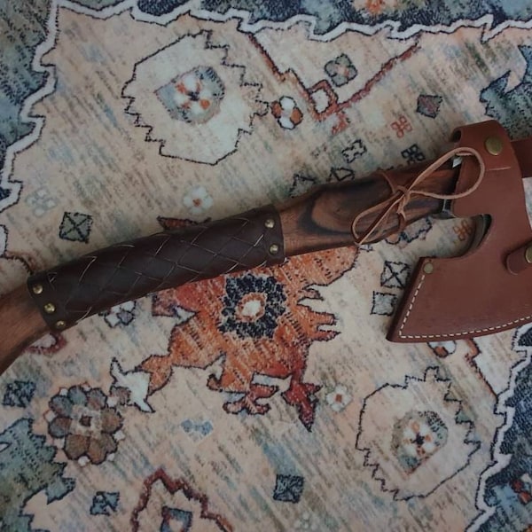 RAGNAR VIKING AXE Forged Camping Axe, Personalized Gift for Him, Viking ...
