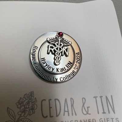 RN Nursing Pin for Nurse Graduation RN Pin Gift for Nurse Graduate RN ...