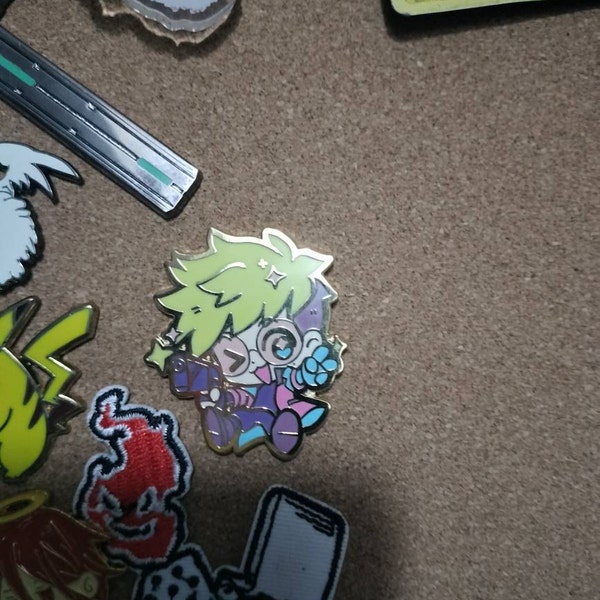 Trig Stampede Enamel Pins | Vash the Stampede, Nicholas Wolfwood ...