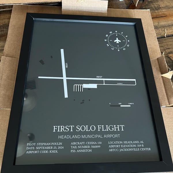 DCA Airport Map, Ronald Reagan Washington National Airport Framed Print ...