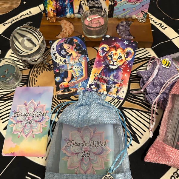 L'oracle d'Ilaé 2.0- 90 cartes - oracle intuitif divinatoire ...