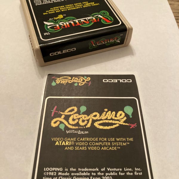 Atari 2600 (coleco) Replacement Game Cartridge Labels - Etsy