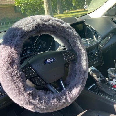 Soft Furry Plush Car Dashboard Dash Protector Dash Mat Sun Cover Pad ...
