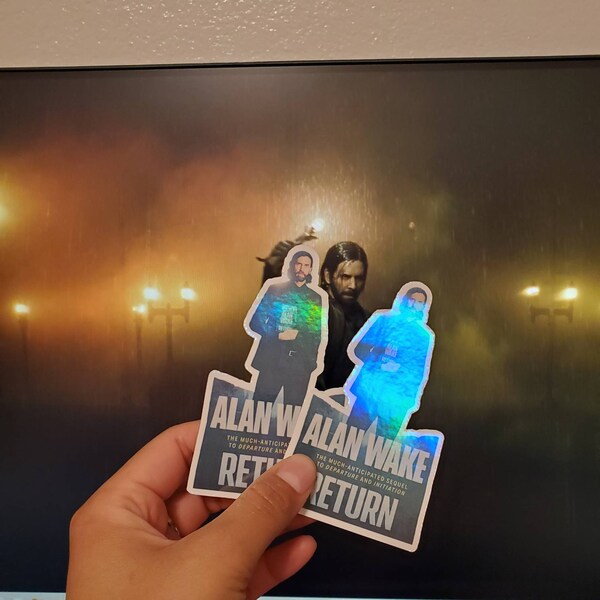 Alan Wake Return Sticker - Etsy