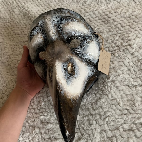 Sheep Mask Masquerade Mask Animal Mask Paper Mache Sheep Mask Scary ...