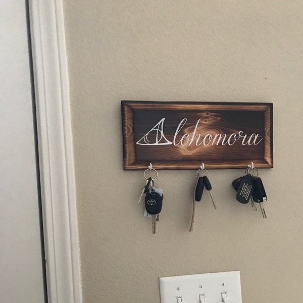 Alohomora Key Holder - Etsy