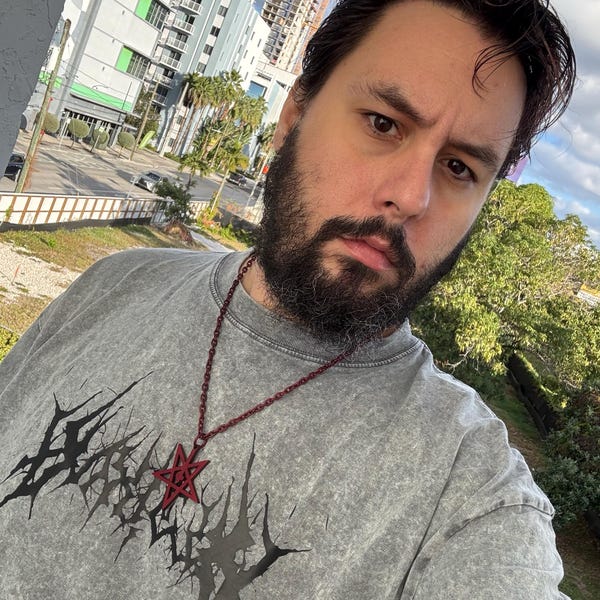 Thelemic Symbol Unicursal Hexagram Star Ring , Occult Mysterious ...