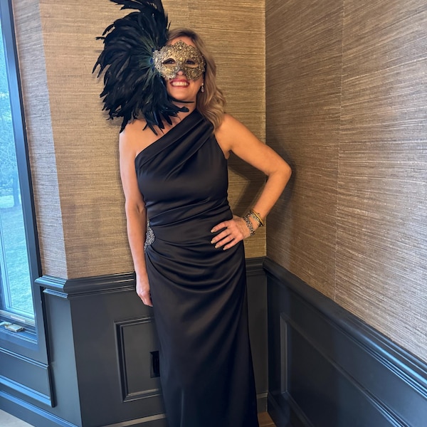 Black Steampunk Spikes Dark Lens Gold Goggles Military Captains Hat ...