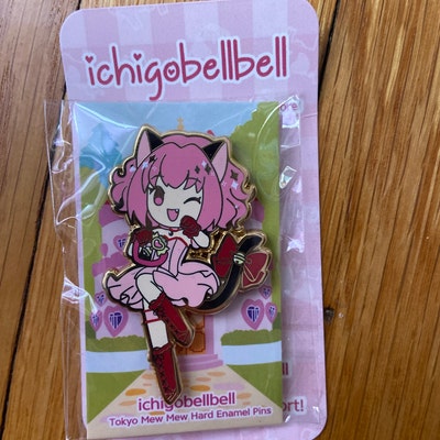 Tokyo Mew Mew Hard Enamel Pin Ichigo Minto Retasu Purin Zakuro Ringo ...