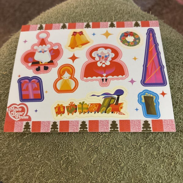 Stretching Room 6x3 In. Sticker Sheet Stickers for Bullet Journal ...