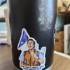 Bobby Boucher H2o Waterboy With Stanley Cup Vinyl Sticker (matte Finish ...
