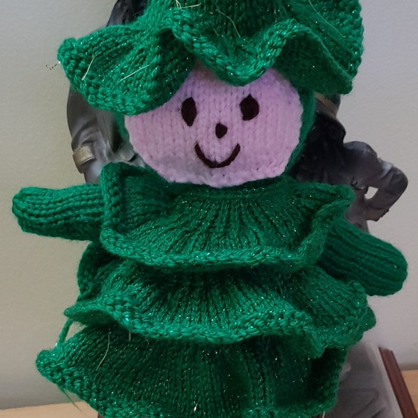 Christmas Tree Doll. Toy Knitting Pattern. Christmas Decoration. PDF ...