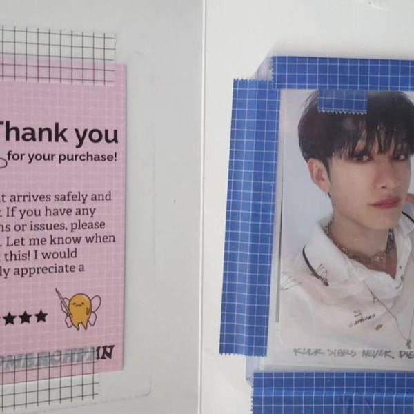 Stray Kids [OFFICIAL] Rock 樂 Star Rockstar Photocard SKZ Felix Hyunjin ...
