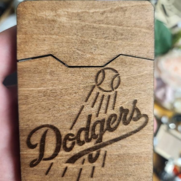 Laser Cut Wooden Card Holder Template: Business & Credit Card Case (DXF ...