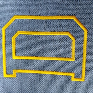 COLLEGE VARSITY ALPHABET Embroidery File, Machine Embroidery, Stitch ...