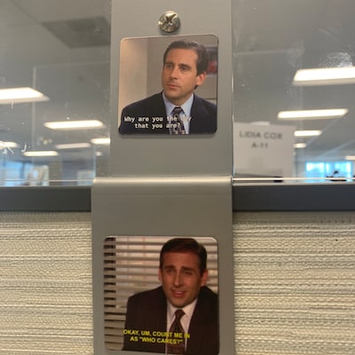 1/4 the Office Custom Made Funny Character Meme Magnets - Etsy