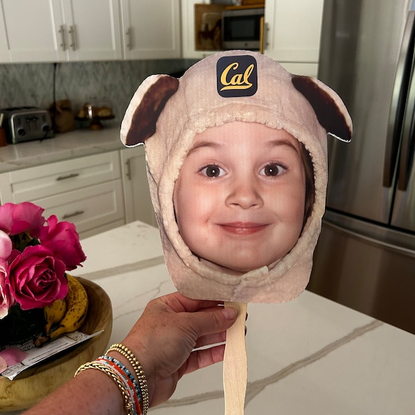 Custom Face Fans With Wooden Handle, Wedding Heads, Bachelorette Groom ...