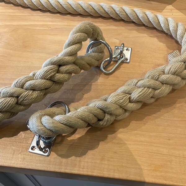 24mm Synthetic Hemp Gym Climbing Rope - Fitness - Training - Playground ...