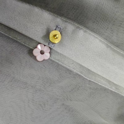 Pink Heart Snap Fastener Bright Pink Snap Buttons Flower - Etsy